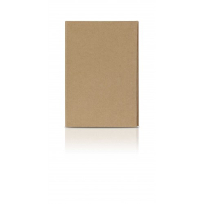 Set notes A6 si pix carton reciclat cu notite autoadezive si ...